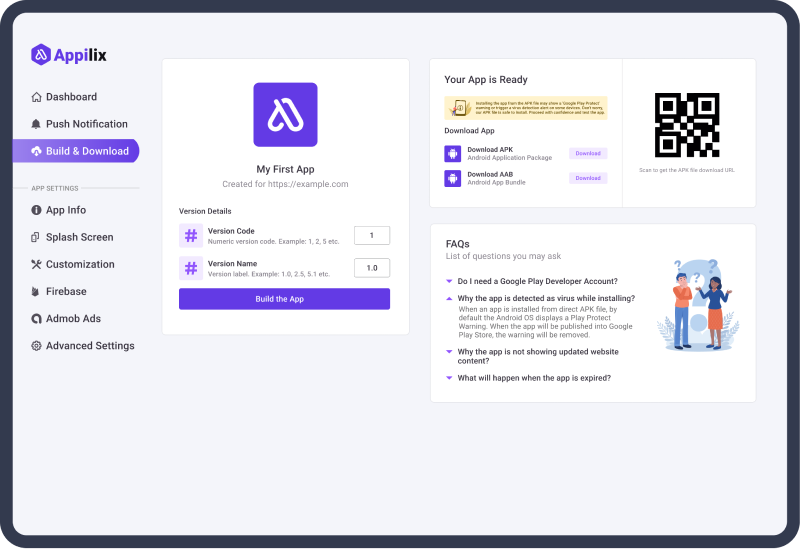 Appilix - Convert Your Website into a Mobile App